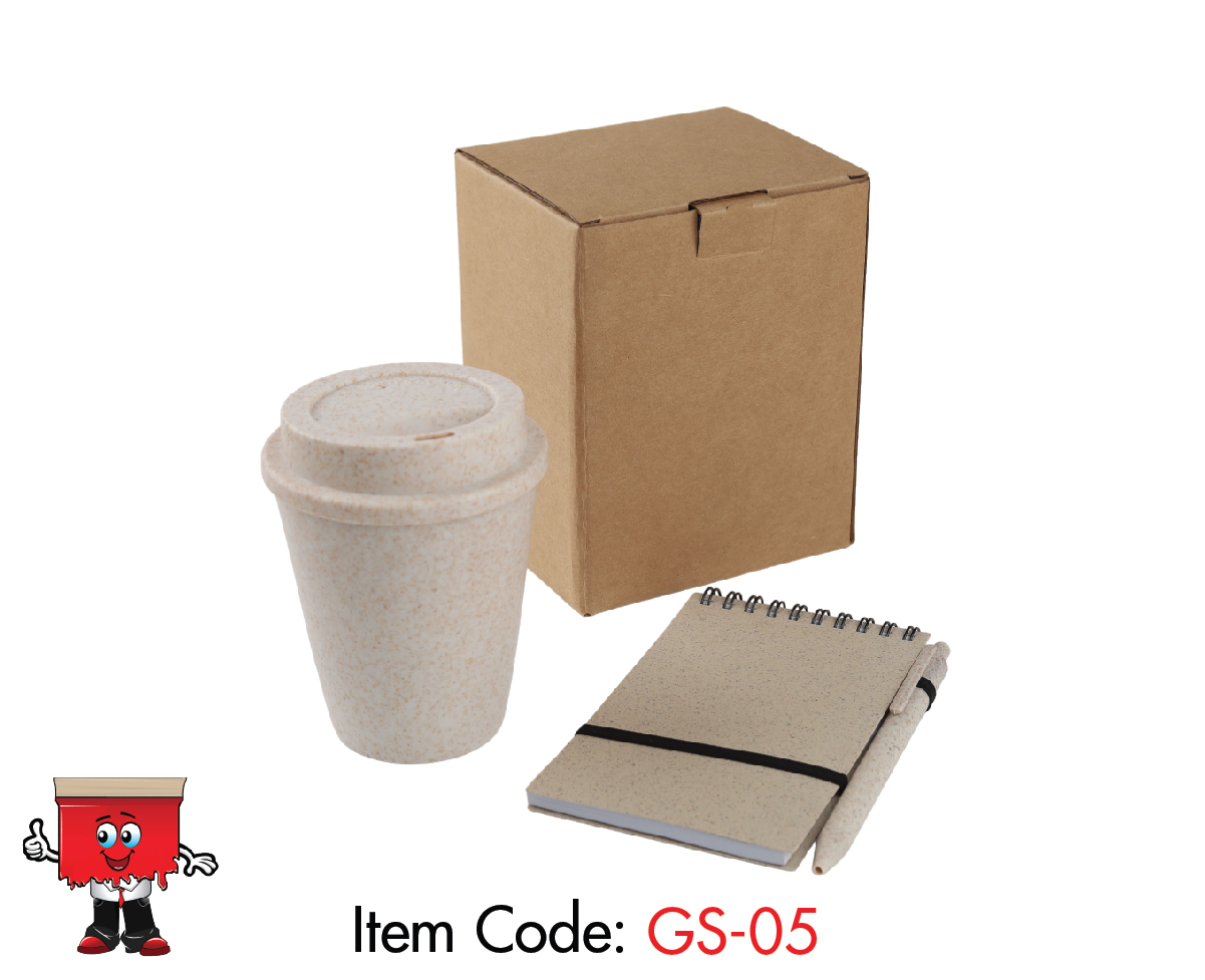 Eco Friendly Wheat Straw Stationery Set