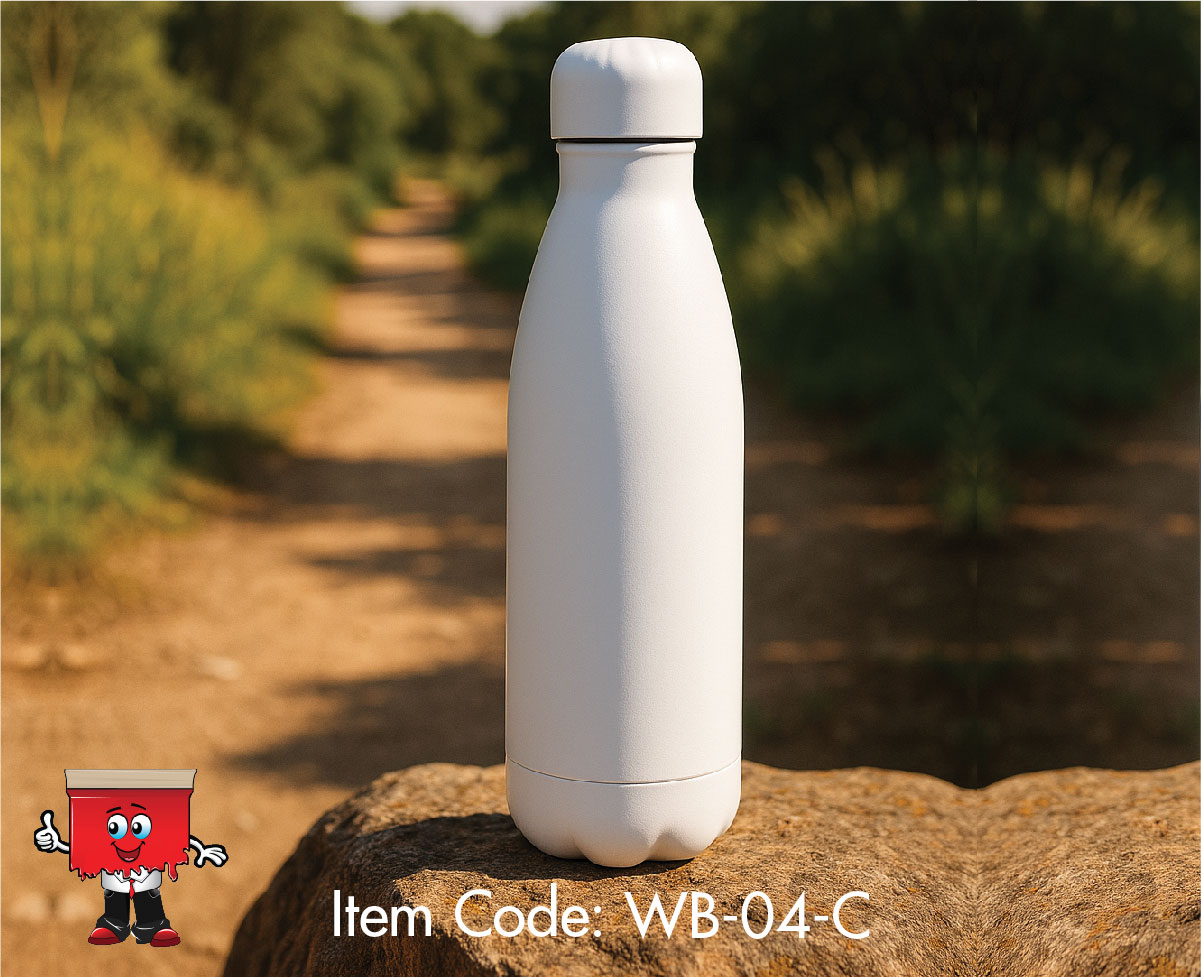 Premium Coated Stainless Steel Bottle, Double Wall, 500 ml