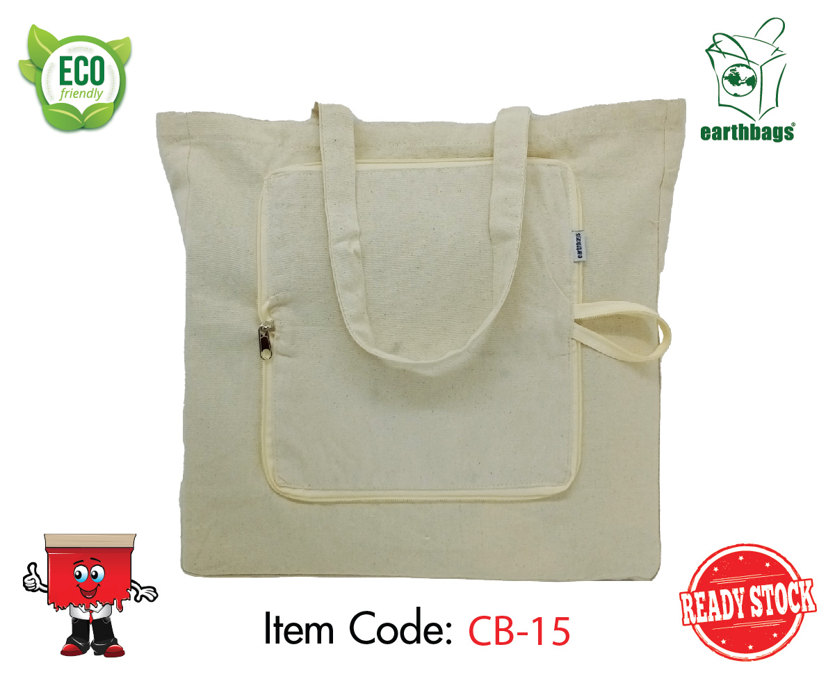 Foldable Canvas Zipper Bag