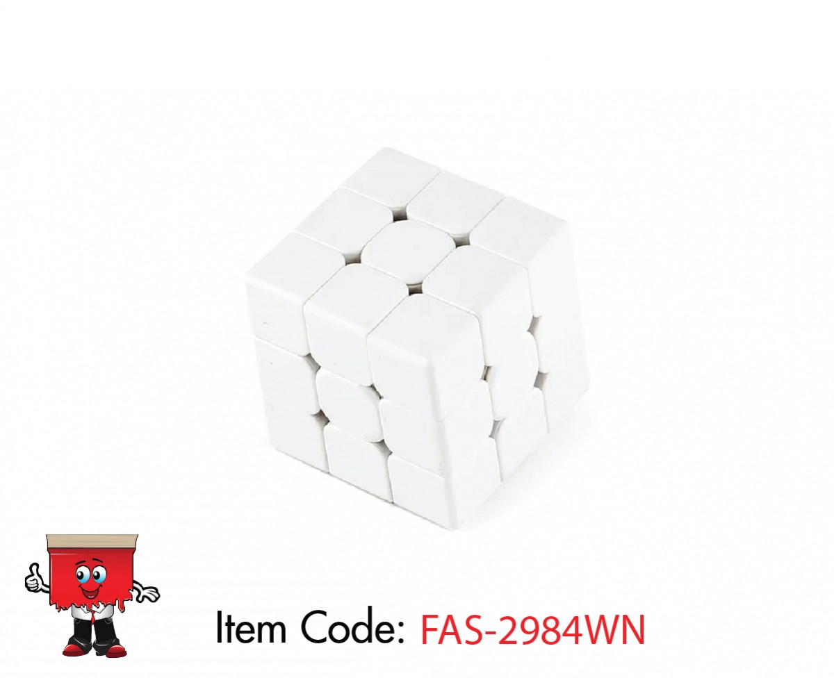 High Speed Magic Cubes Full White