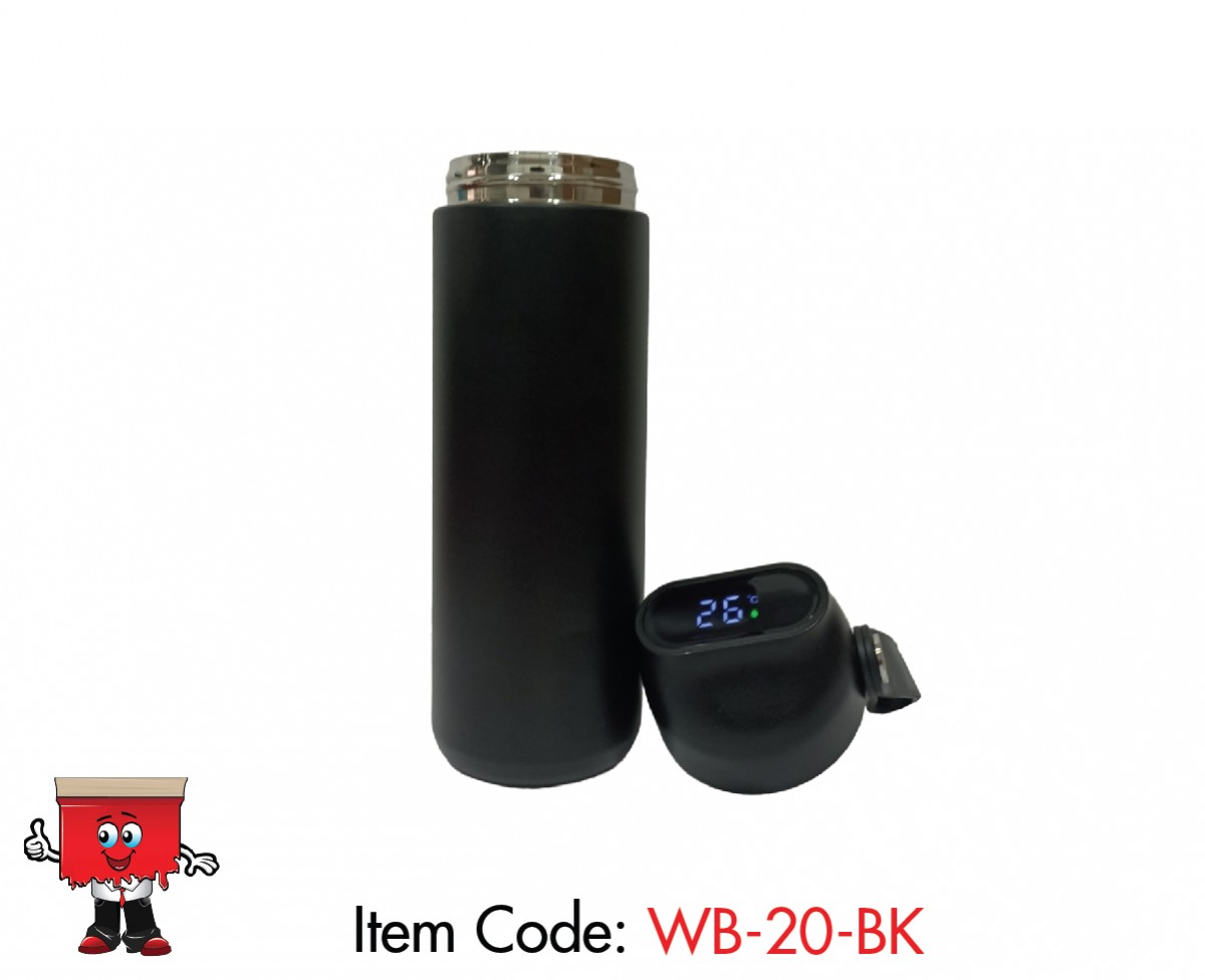 Double wall vacuum insulated stainless steel bottle