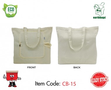 Foldable Canvas Zipper Bag